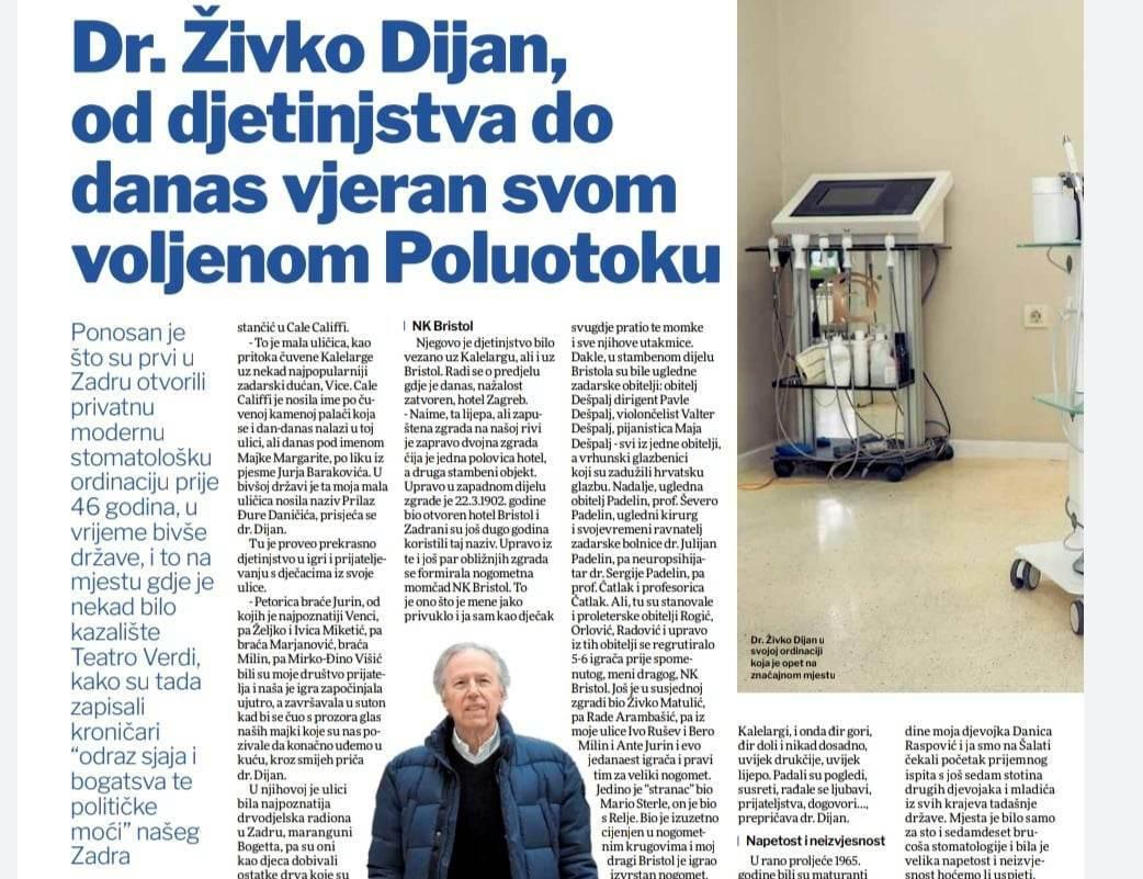 Zadarski tjednik - NA KIOSCIMA U NOVOM BROJU ZADARSKOG TJEDNIKA Dr ...