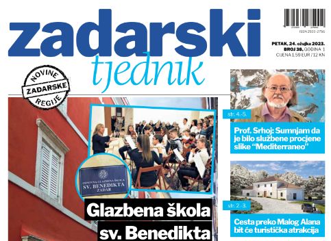 Zadarski tjednik - NOVI BROJ ZADARSKOG TJEDNIKA: Prof. Srhoj i Begonja ...